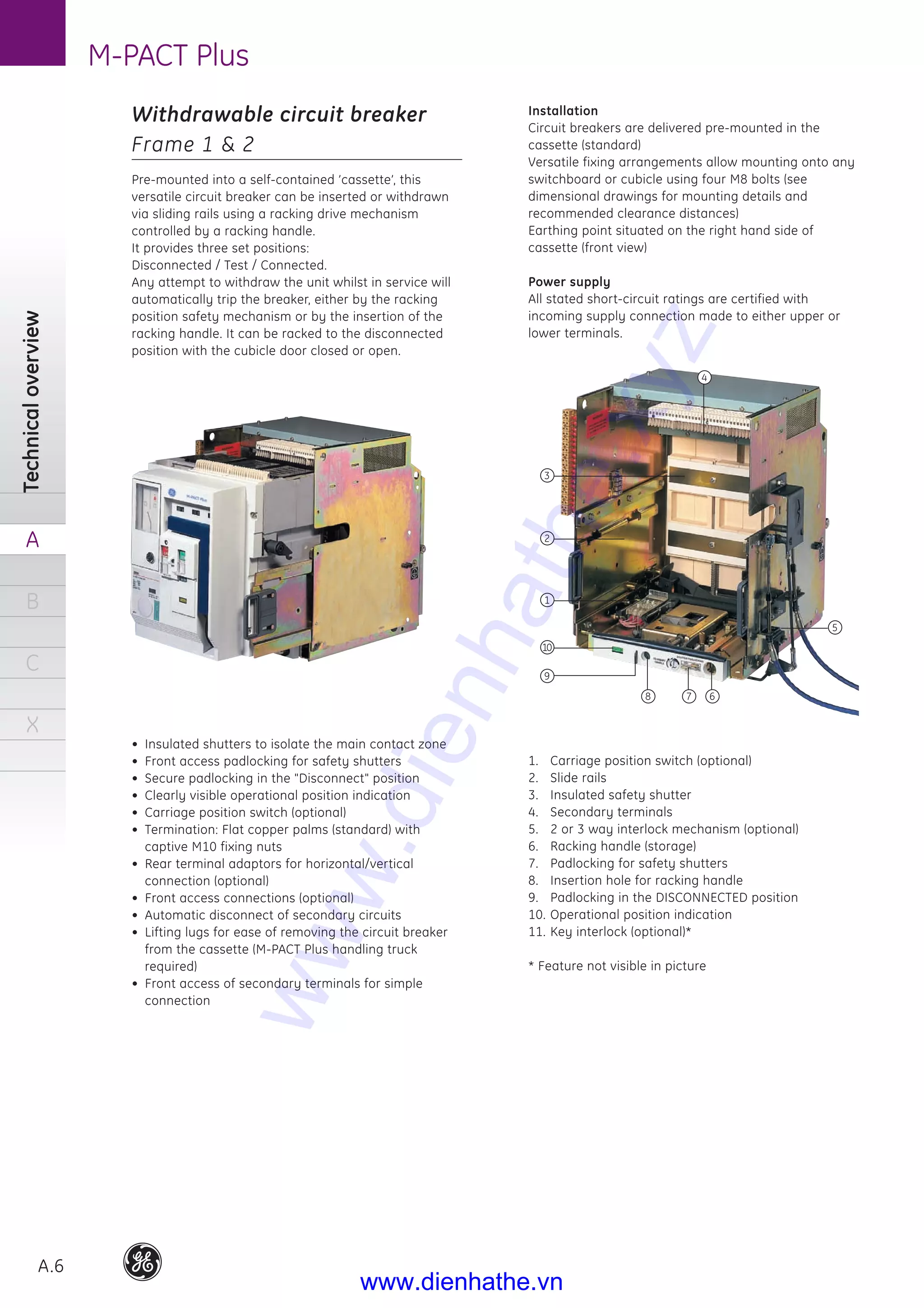 Cataloge ge 2.industrial components-3_m_pact_plus | PDF