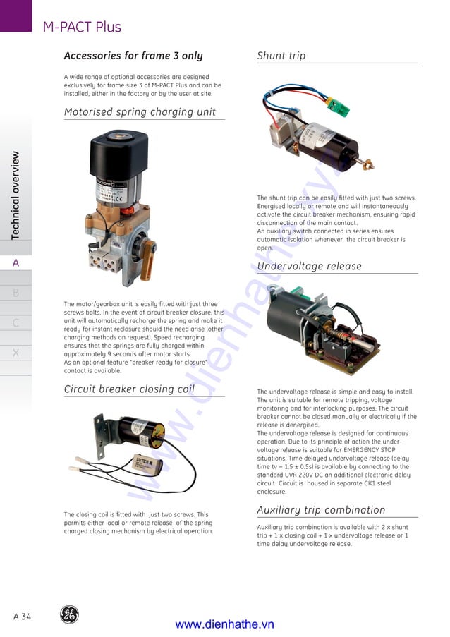 Cataloge ge 2.industrial components-3_m_pact_plus | PDF