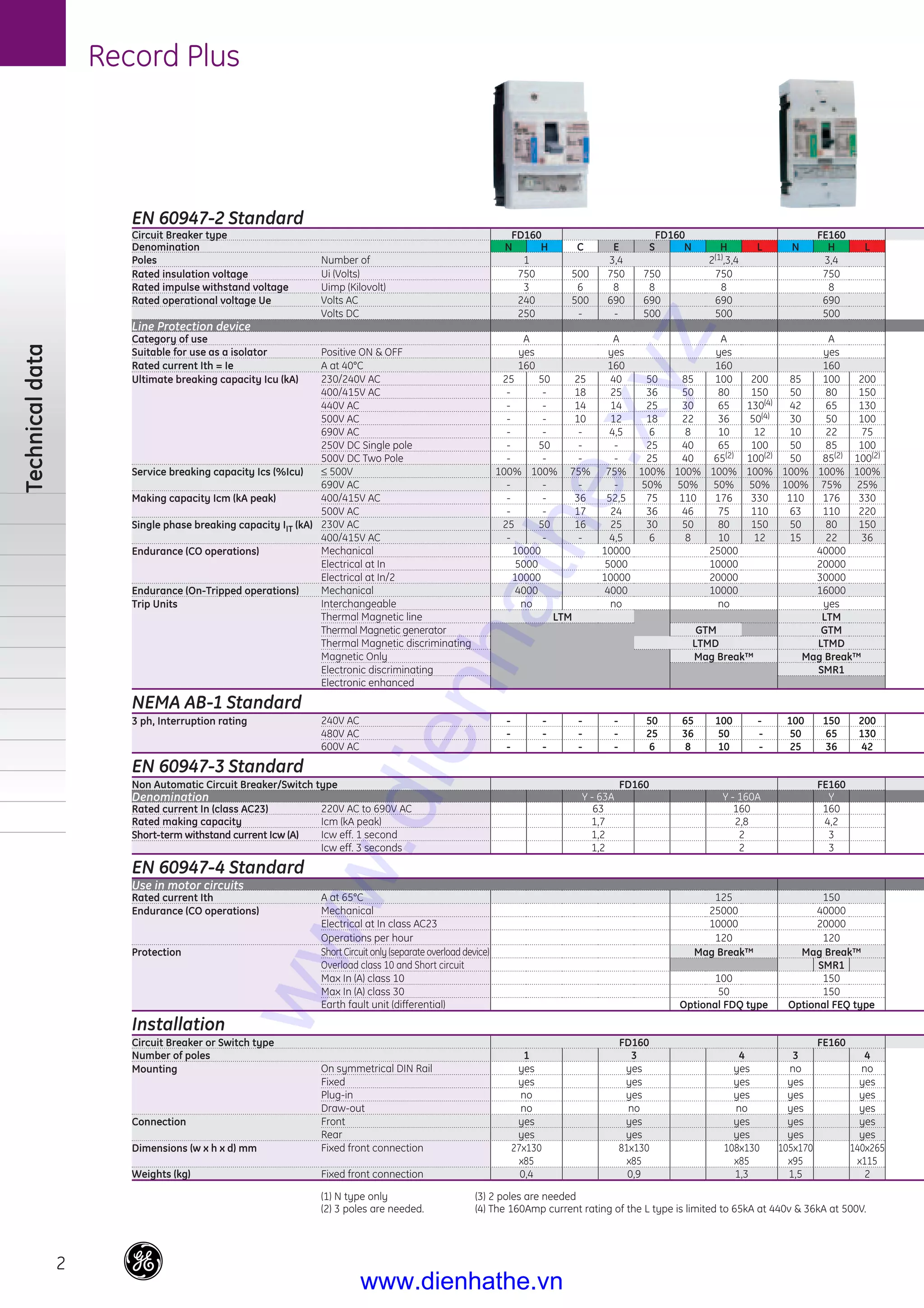 Cataloge ge 2.industrial components-1_record_plus | PDF
