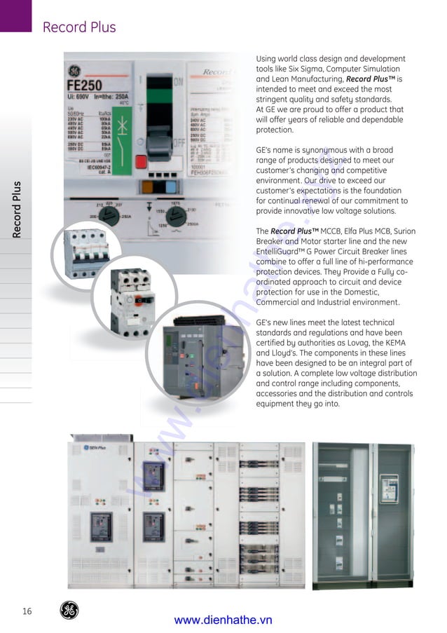 Cataloge ge 2.industrial components-1_record_plus | PDF