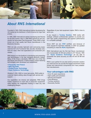 Cataloge RNS-USA 2011 | PDF