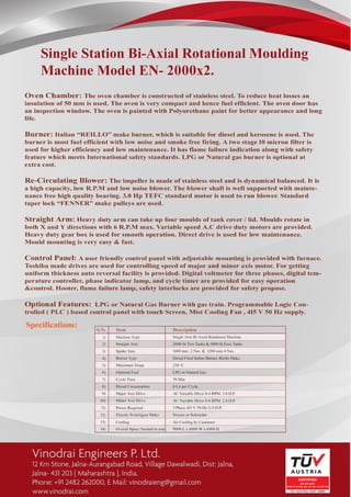Catalog EN 2000x2 Machine | PDF