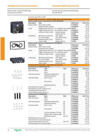 Cataloge schneider compact nsx | PDF