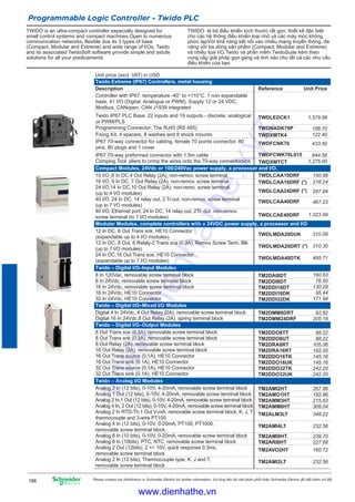 Cataloge schneider plc schneider-dienhathe.vn | Internet of Things | Internet