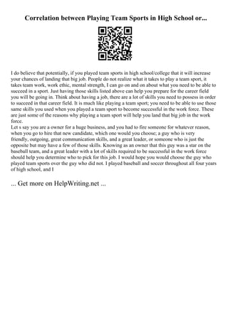 Catalog Essay Examples | PDF