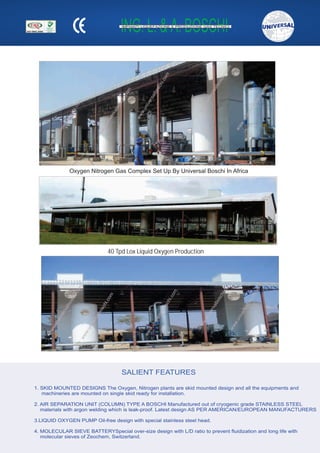 OXYGEN PLANT MANUFACTURING & INSTALLATION PROCESS | PDF