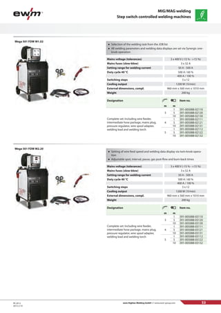 Product Catalogue EWM | PDF