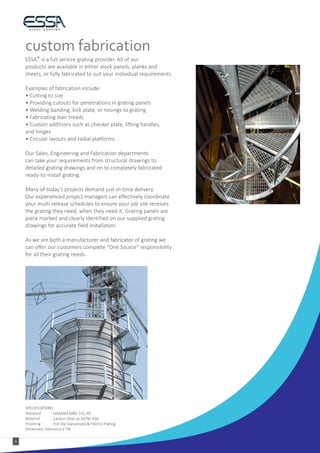 GRATING STEEL - ESSA™ | PDF