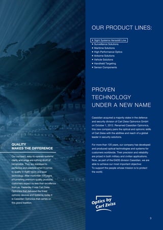 Catalog Hensoldt | Optics Trade | 2014 | PDF