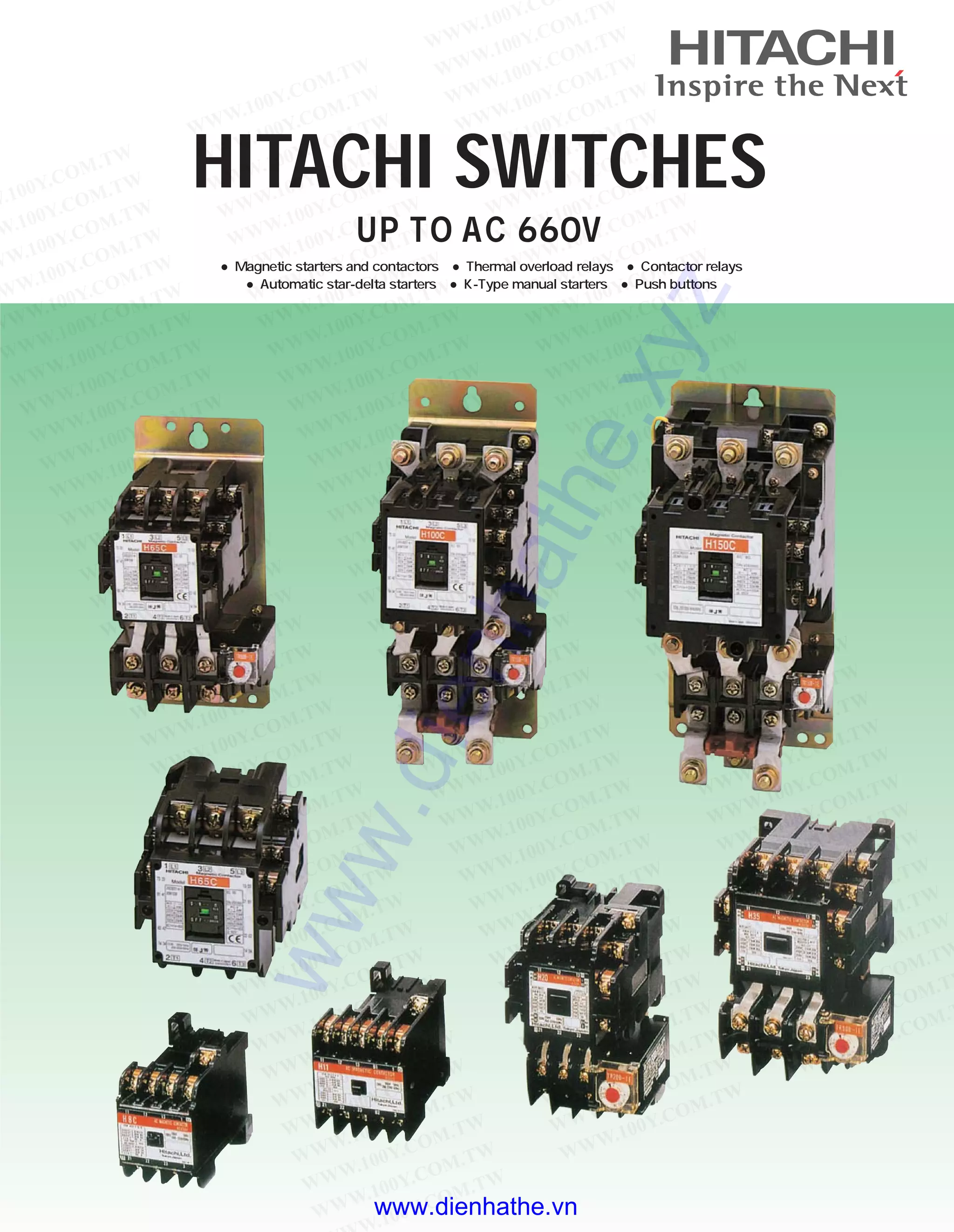 Catalog hitachi 50 hitachi-tr-series_dienhathe.org