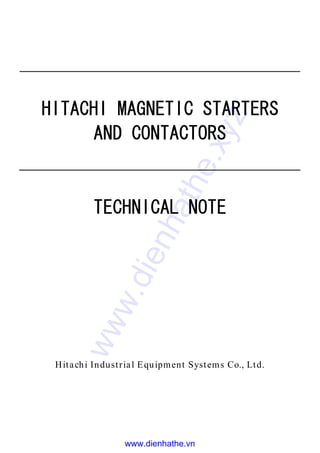 Catalog hitachi technical note magnetic | PDF