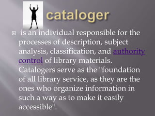 Cataloguing | PPTX