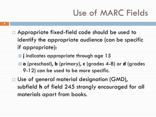 Cataloging Children's Materials | PPT