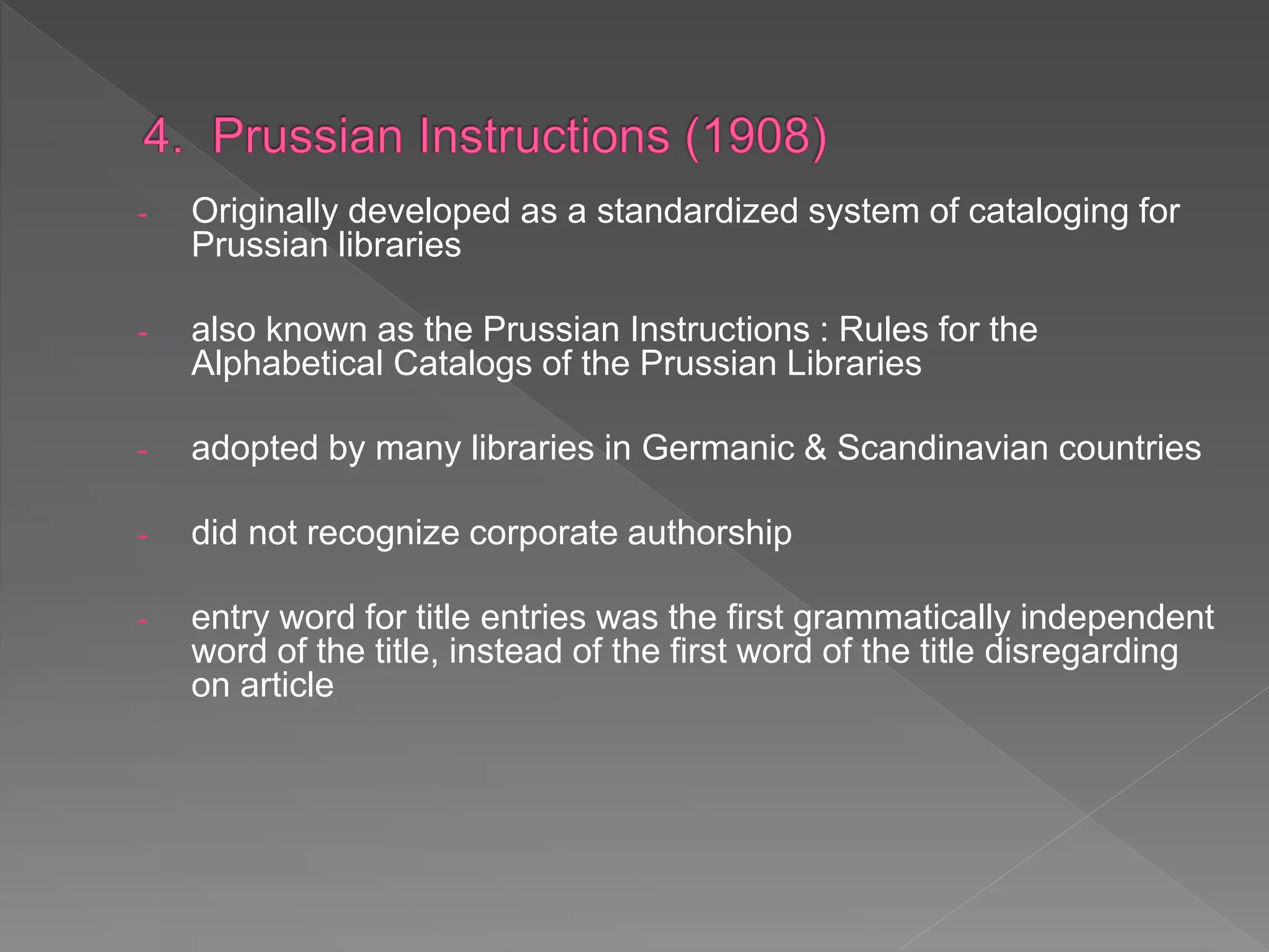 Introduction to Cataloging and Classification | PPT