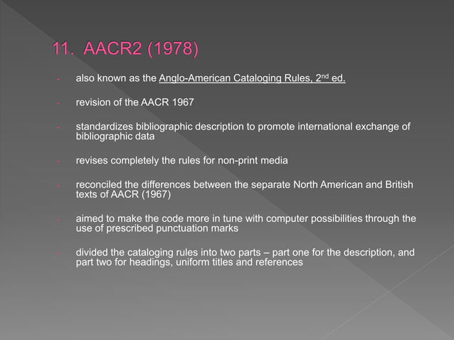 Introduction to Cataloging and Classification | PPT