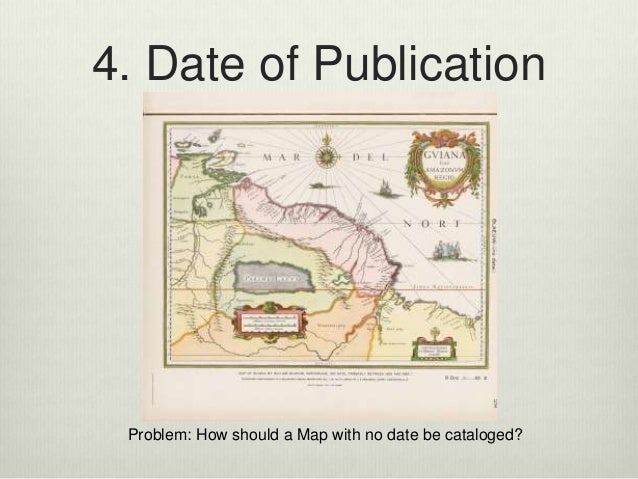 Cataloging maps