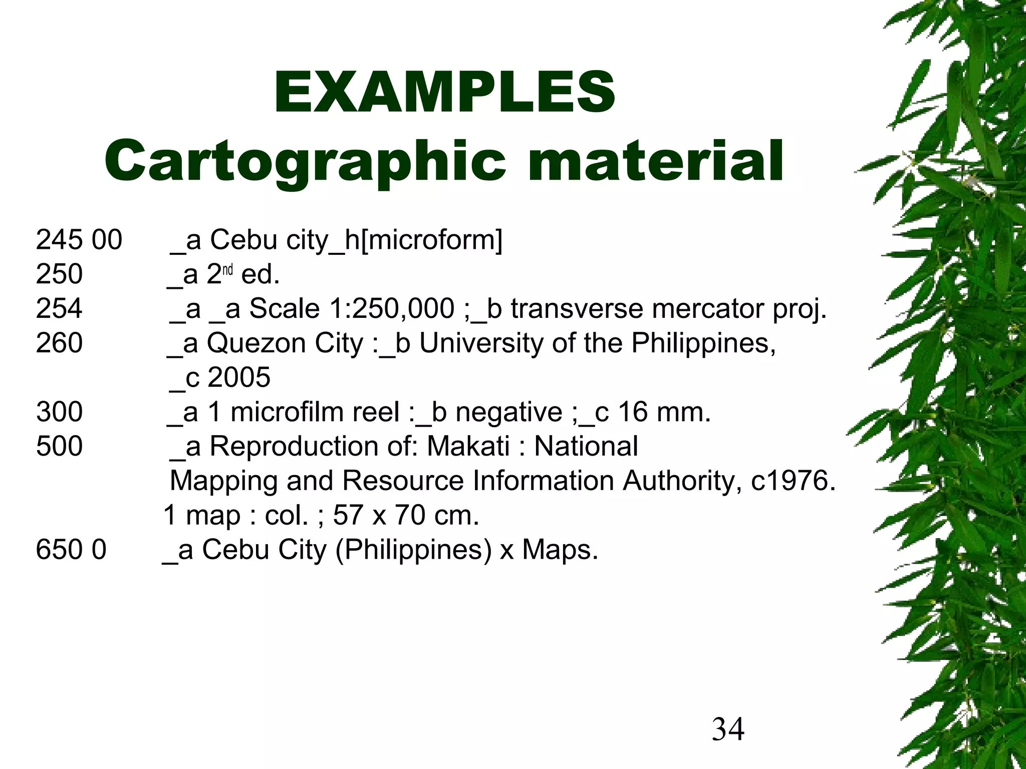 Cataloging microforms | PPT