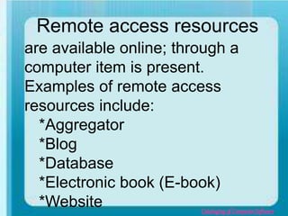 Cataloging of computer software | PPTX | Desktop Publishing | Computer Software and Applications