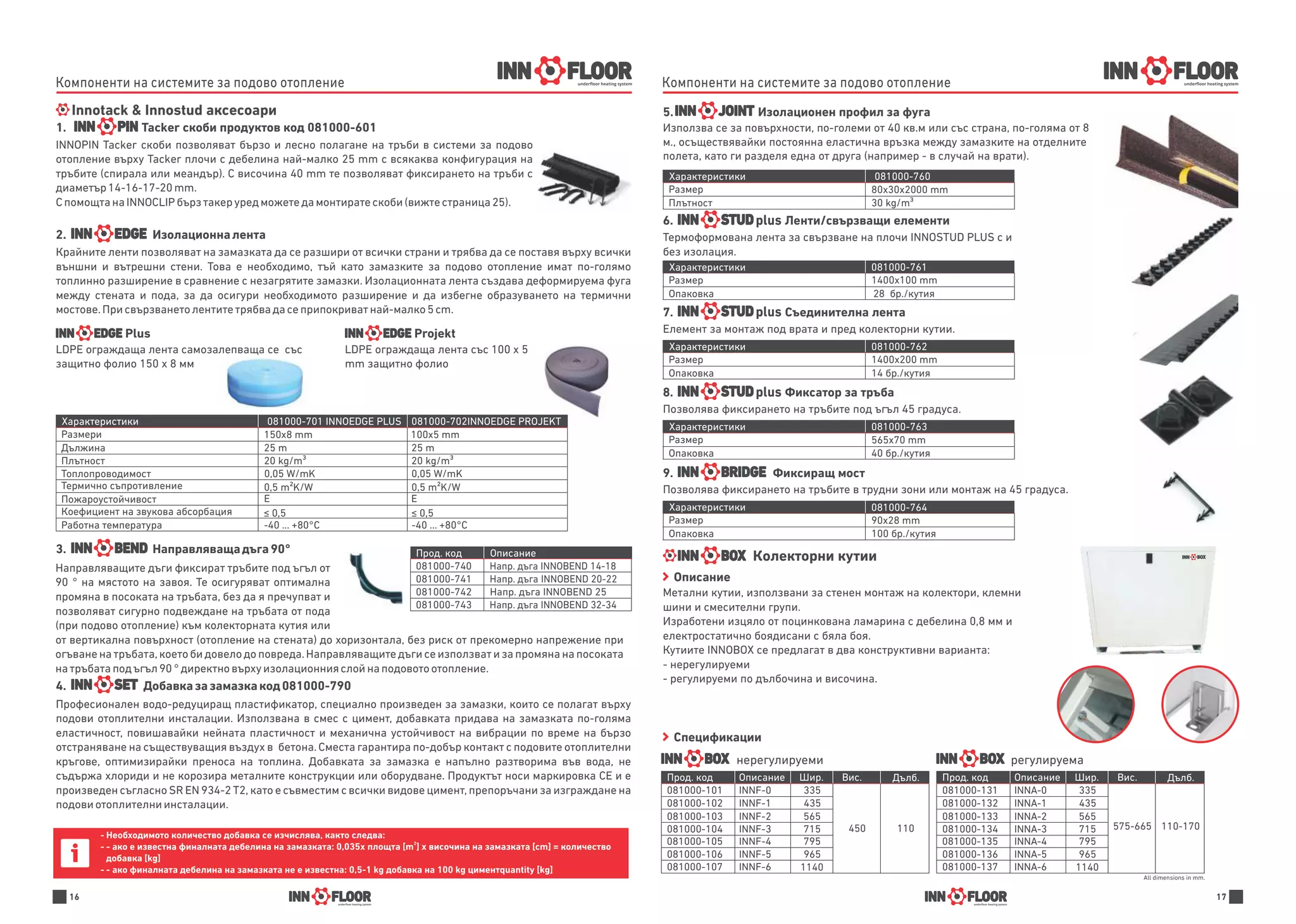 Catalog innofloor Intermetal 2020 | PDF