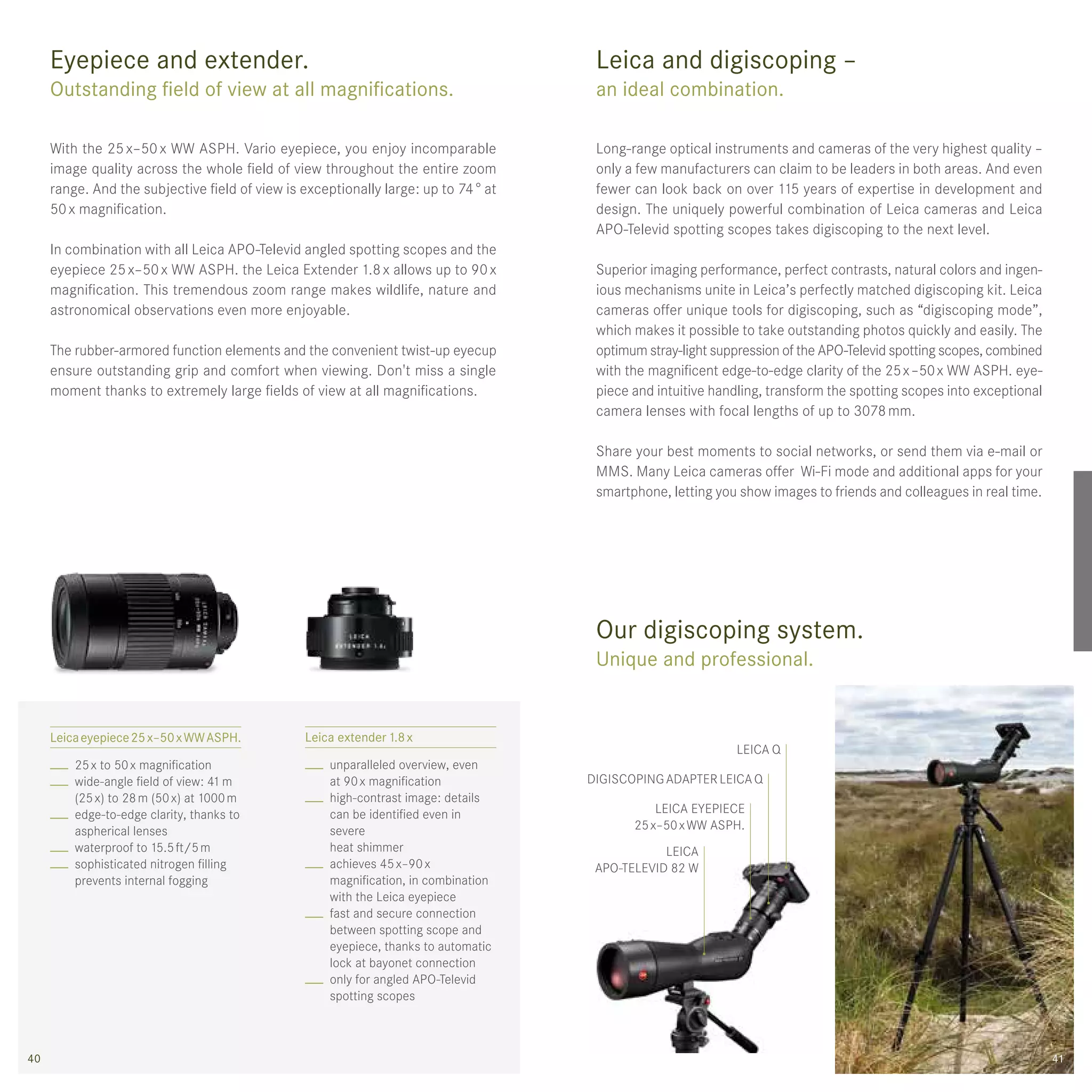 Catalog | Leica Nature 2018 | Optics Trade | PDF