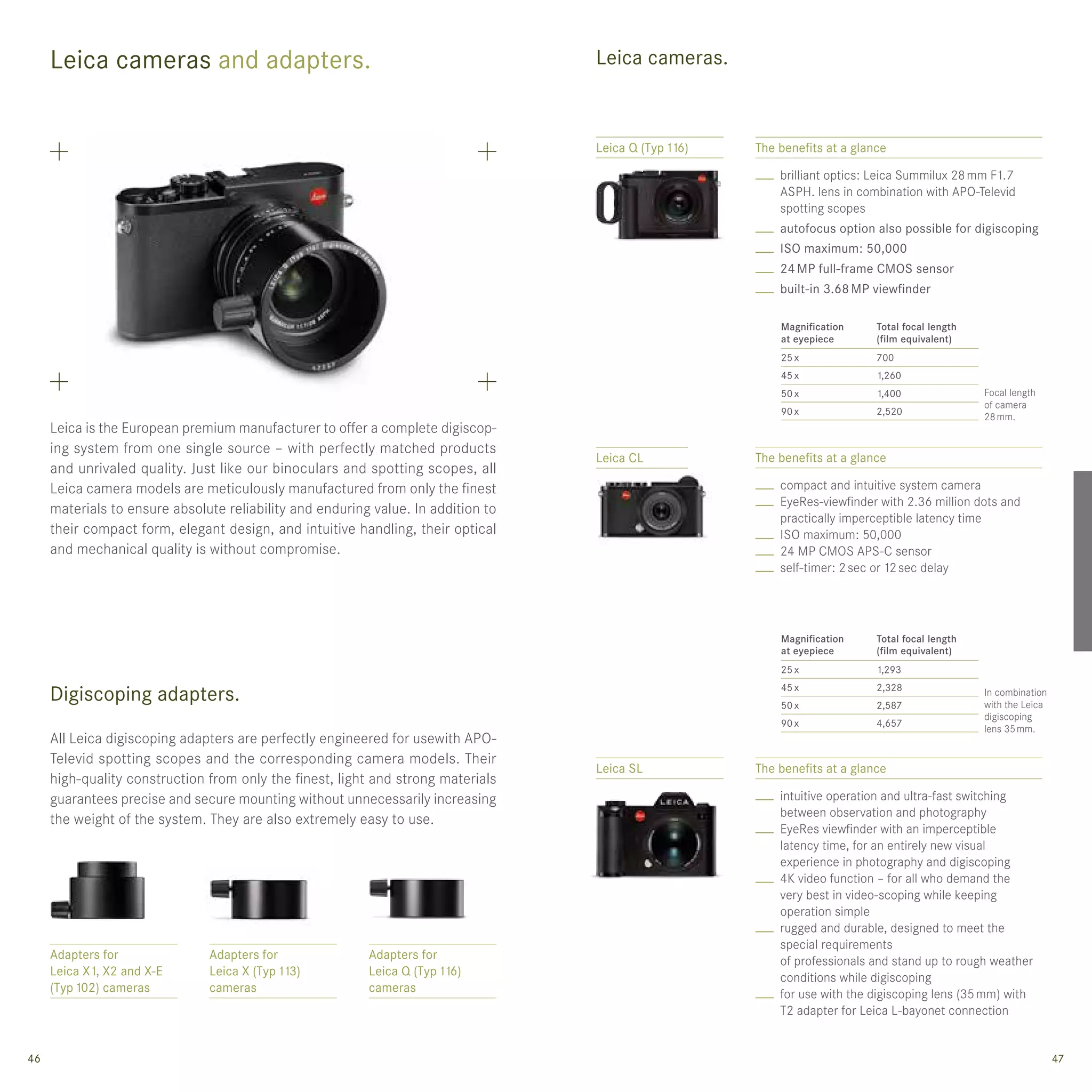 Catalog | Leica Nature 2018 | Optics Trade | PDF