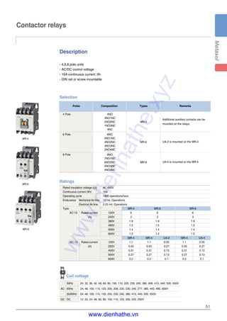 Catalog ls contactors and overload relays metasol mc | PDF