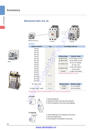Catalog ls contactors and overload relays metasol mc | PDF