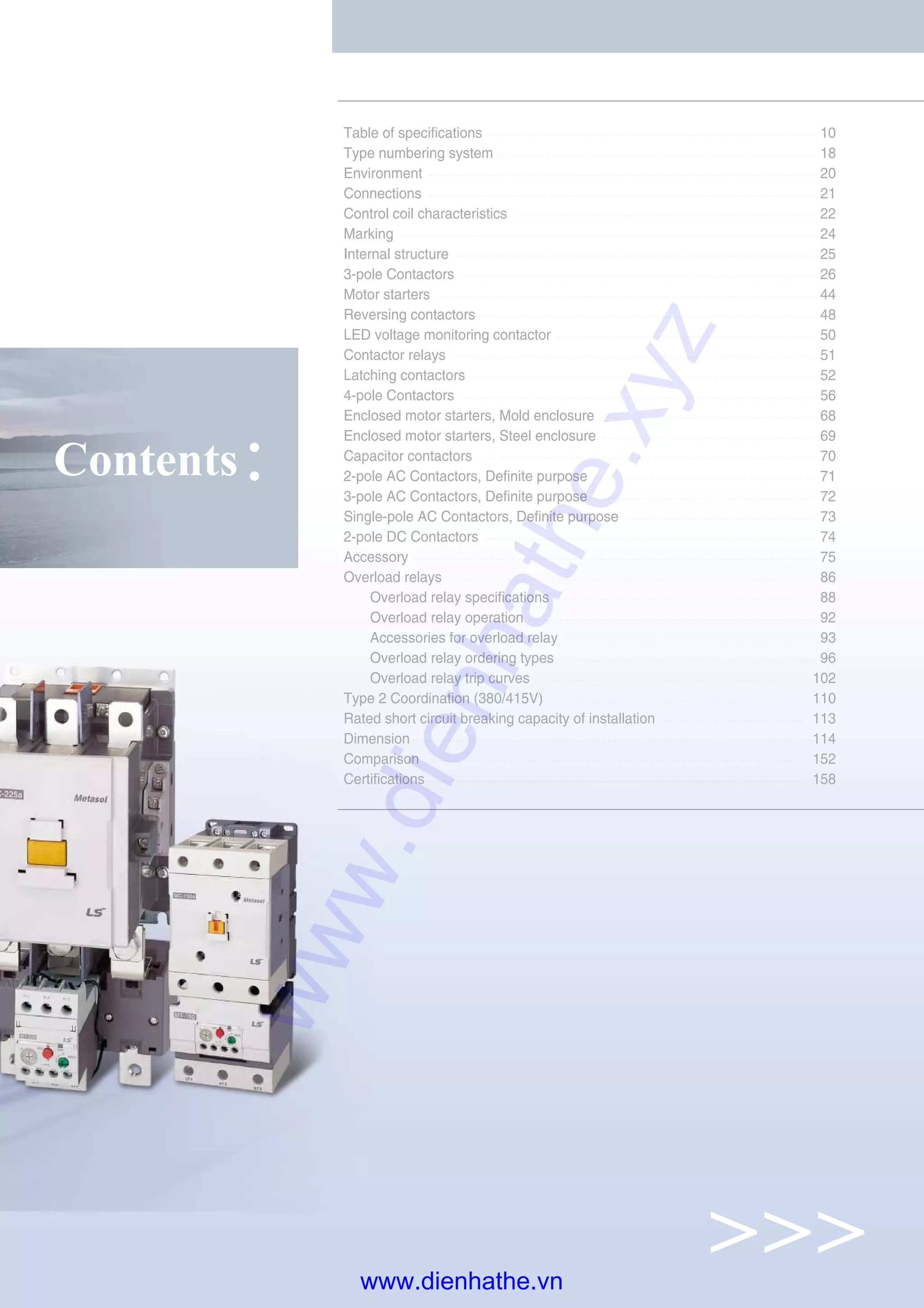 Catalog ls contactors and overload relays metasol mc-dienhathe.vn ...