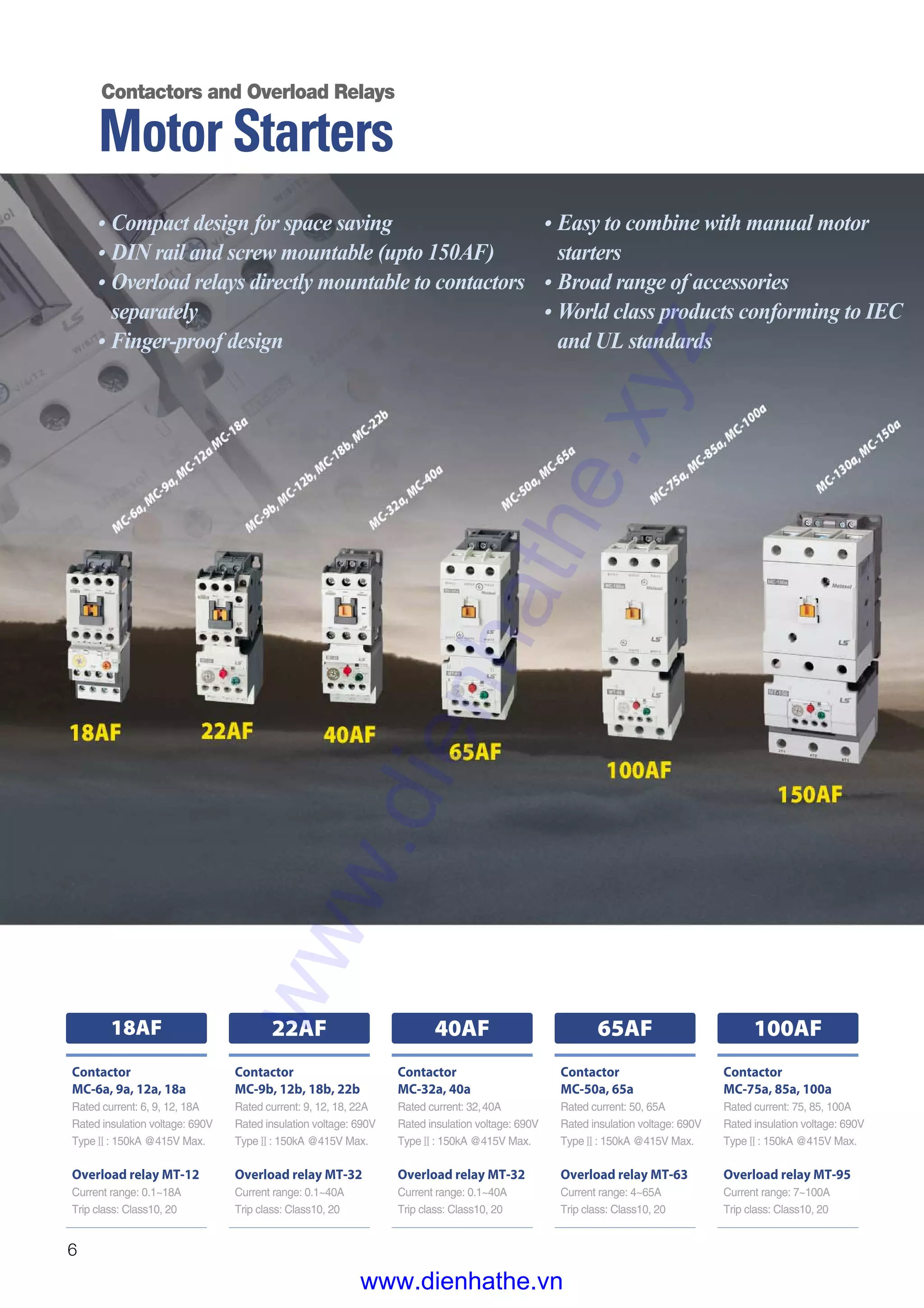 Catalog ls contactors and overload relays metasol mc-dienhathe.vn ...