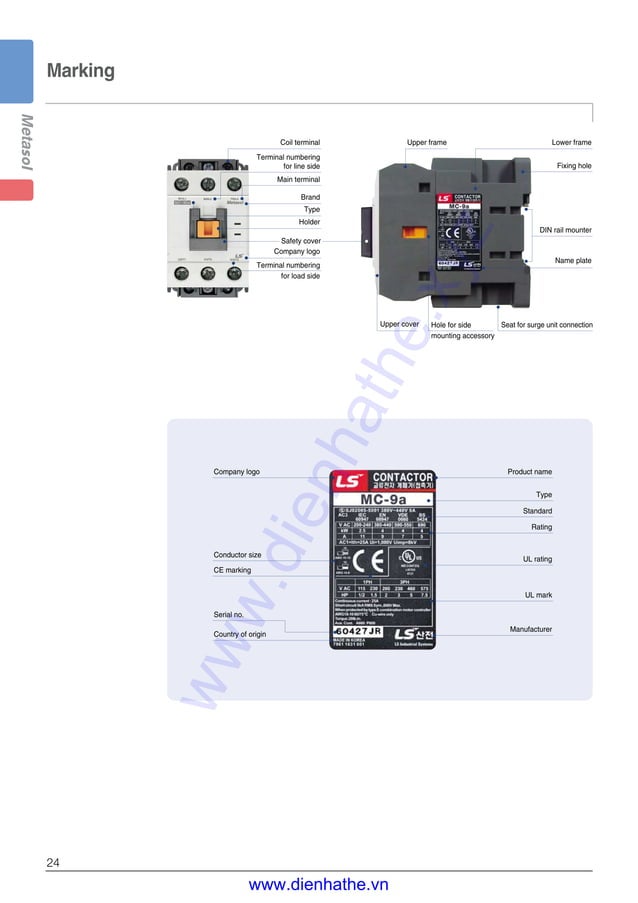 Catalog ls contactors and overload relays metasol mc-dienhathe.vn ...