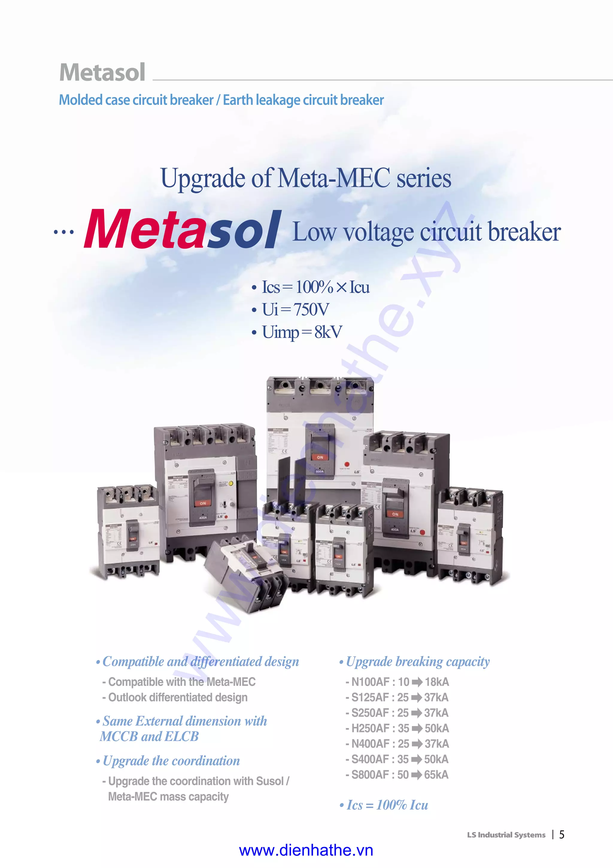 Catalog ls metasol mccb_e_1103 | PDF