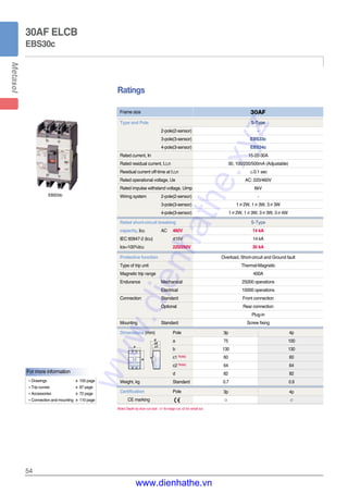 Catalog ls metasol mccb_e_1103 | PDF