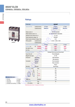 Catalog ls metasol mccb_e_1103 | PDF
