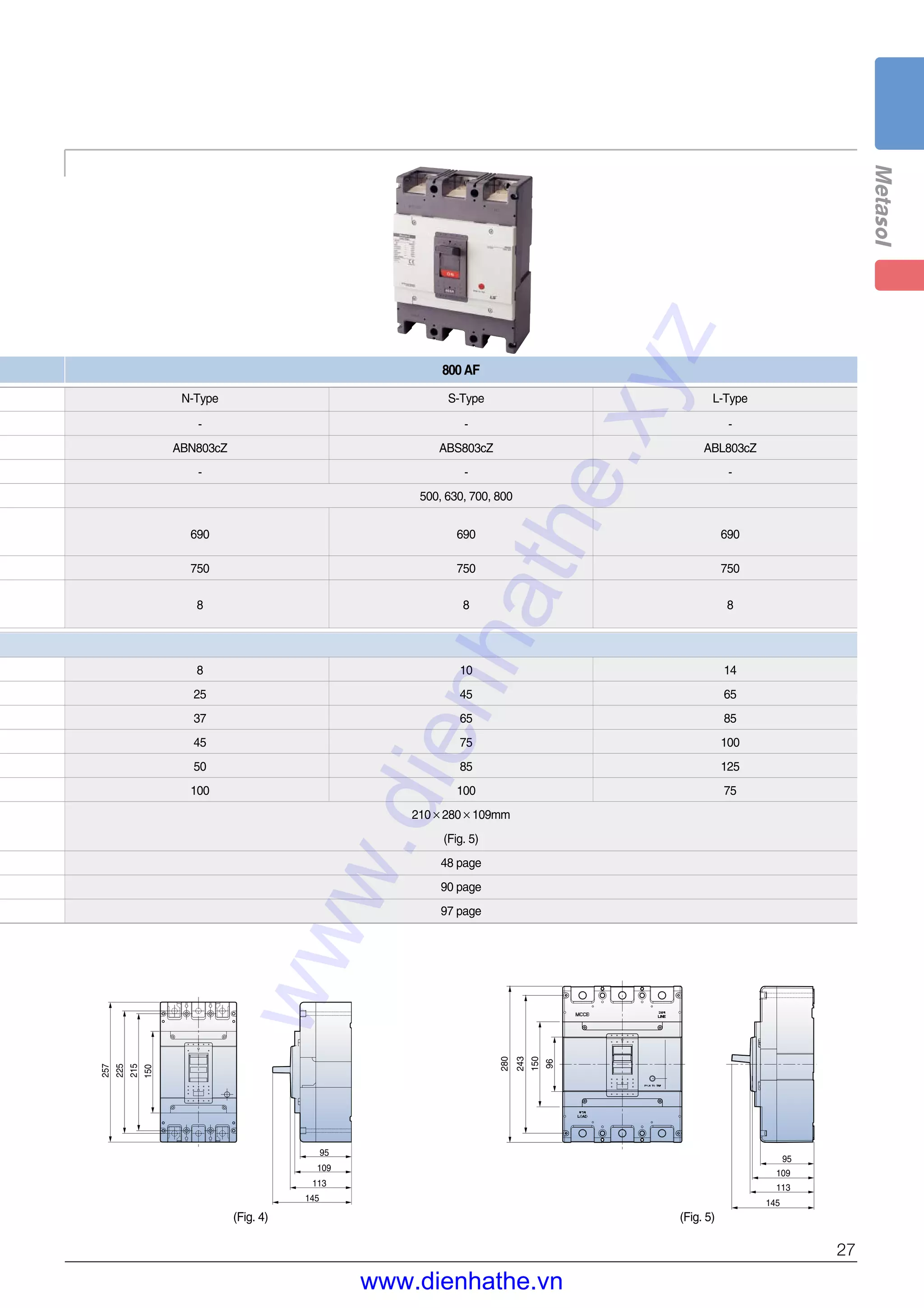 Catalog ls metasol mccb_metasol | PDF