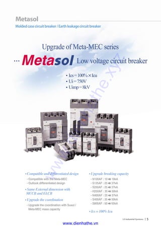 Catalog ls metasol mccb_metasol | PDF