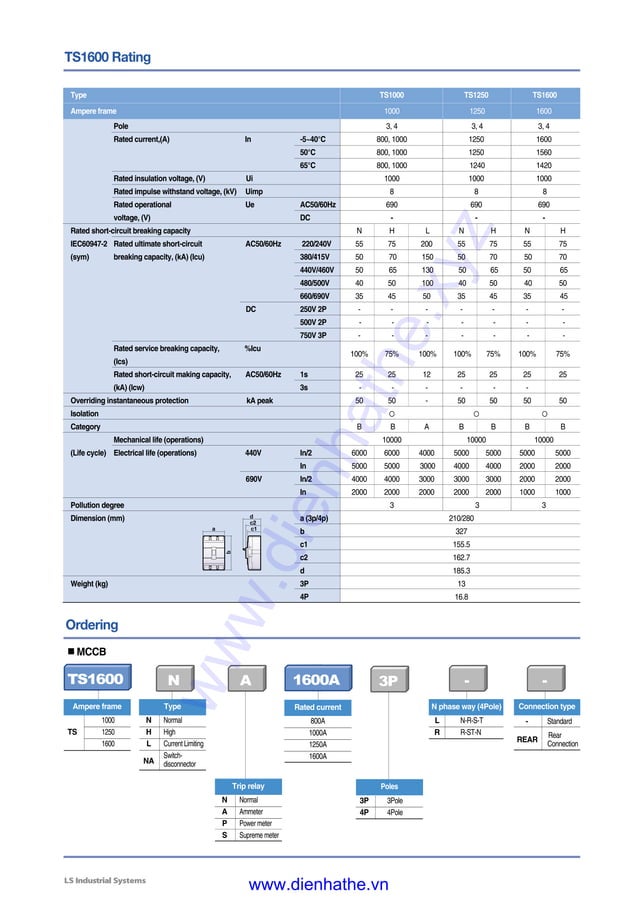 Catalog ls susol mccb | PDF