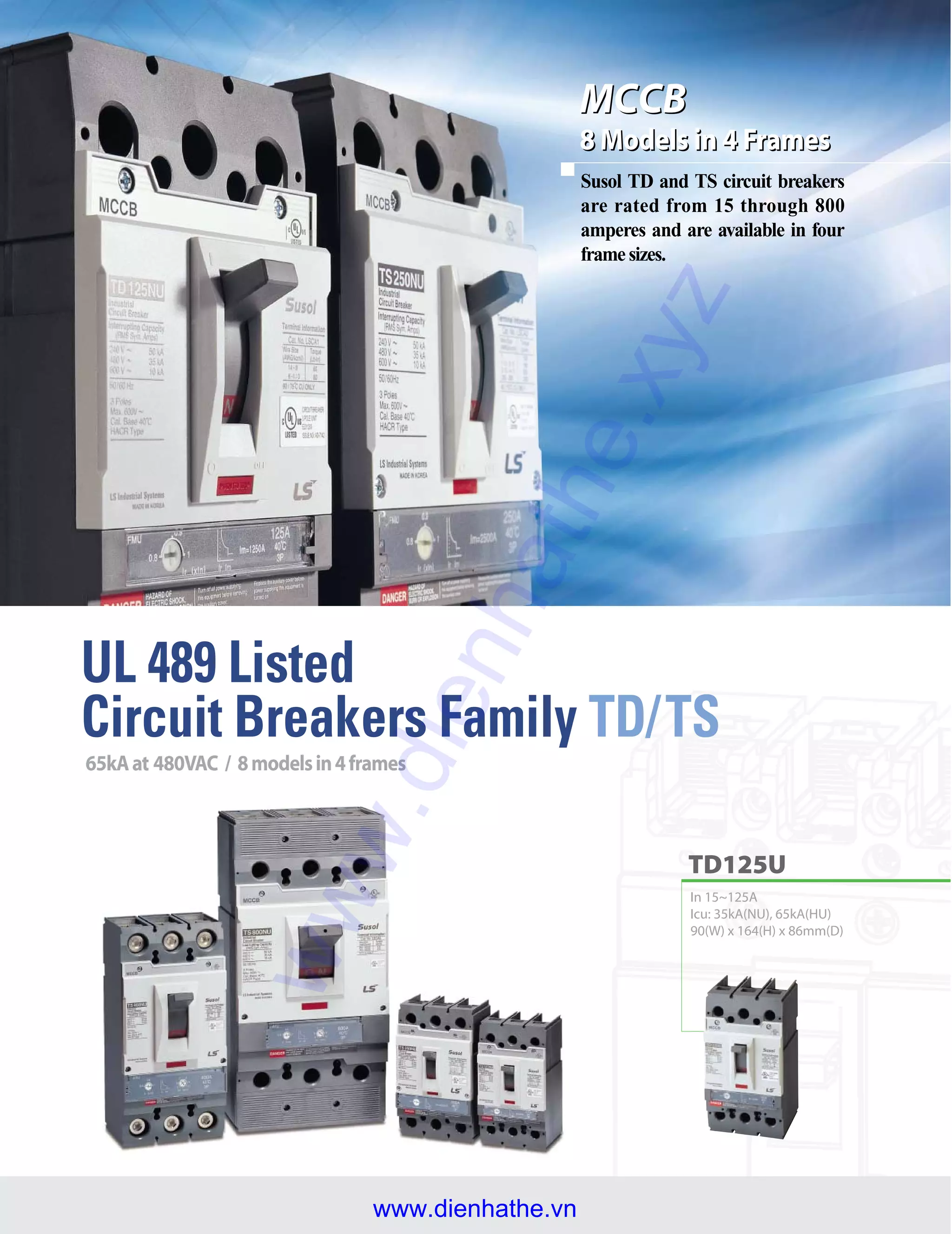 Catalog ls susol ul_mccb_e_1104 | PDF