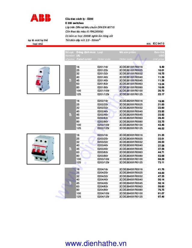 Catalog mcb abb 1 dienhathe.com