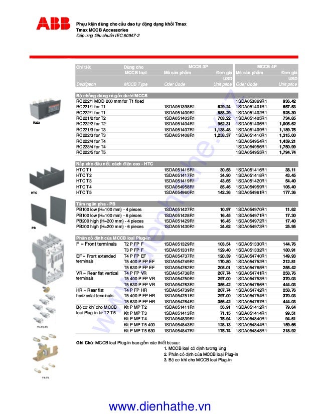 Catalog mccb acb-ats abb
