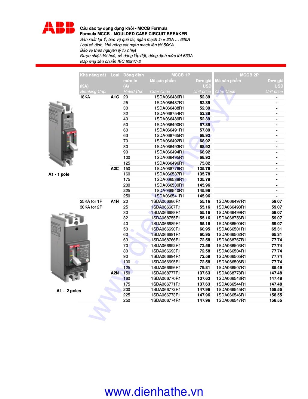 Catalog mccb acb-ats abb