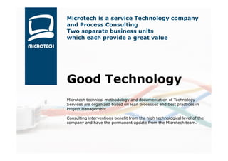 Microtech Sistemas Catalog (2016-EN) | PPT