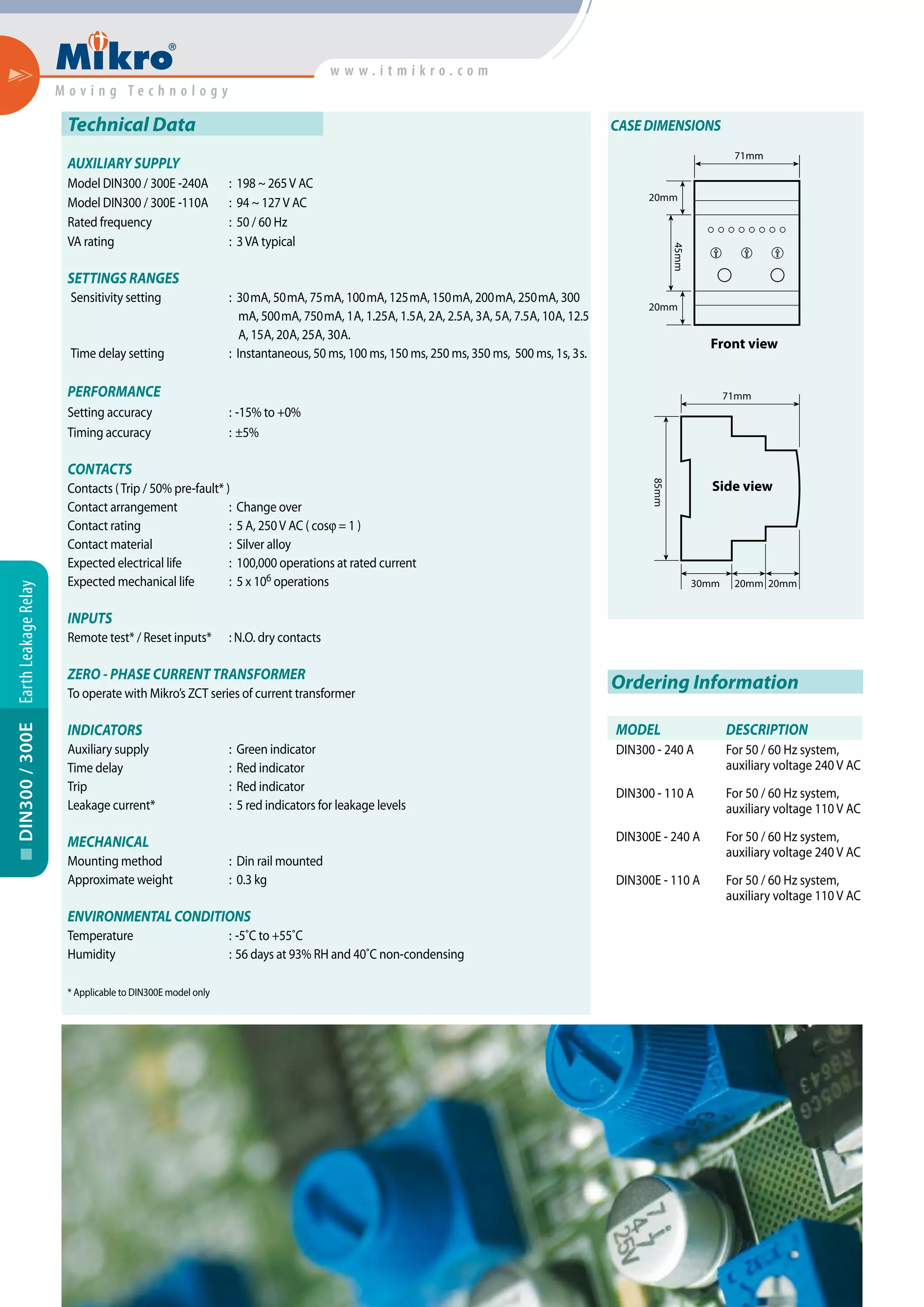 Catalog mikro mikro din300 | PDF