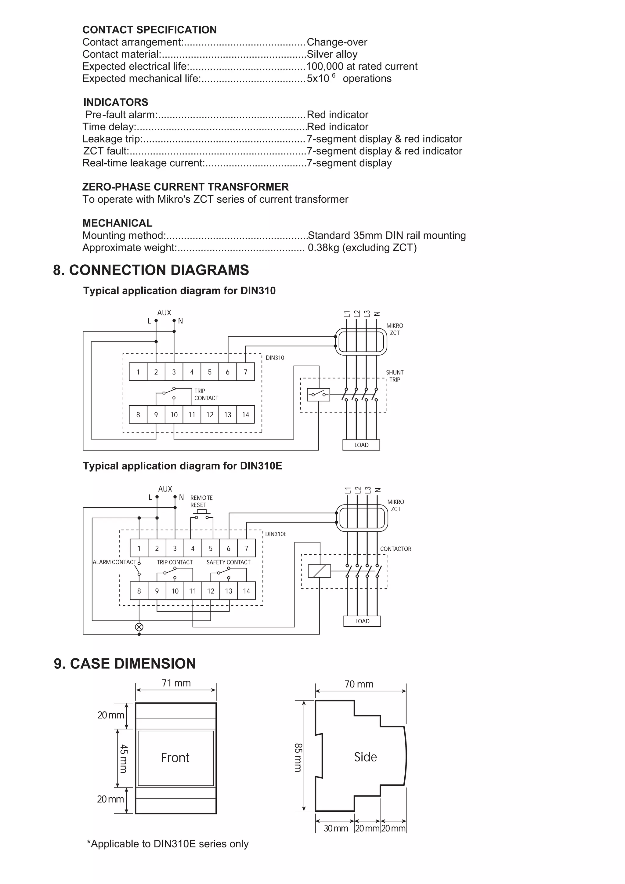 Catalog mikro mikro din310-user | PDF