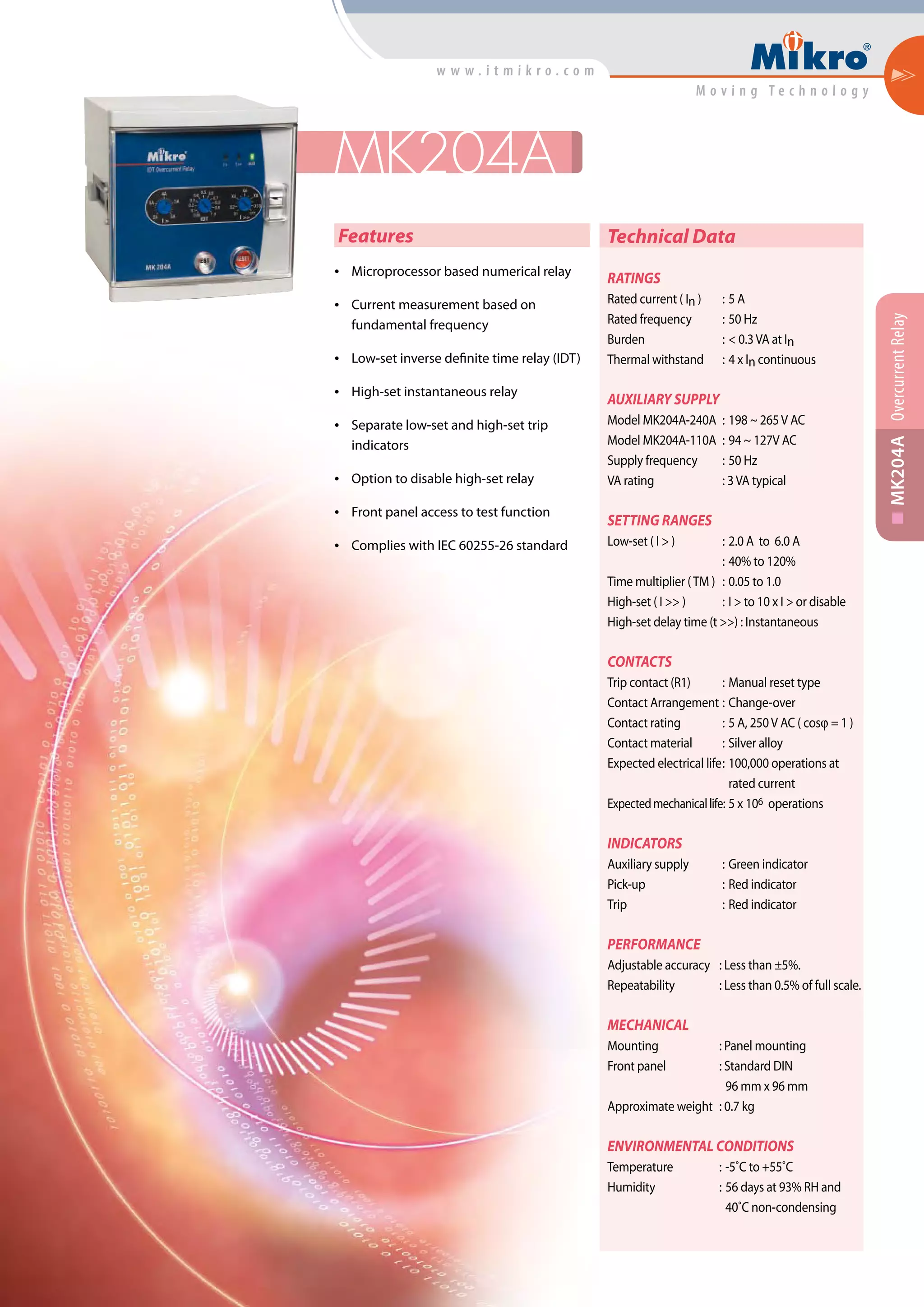 Catalog mikro mikro mk204a | PDF