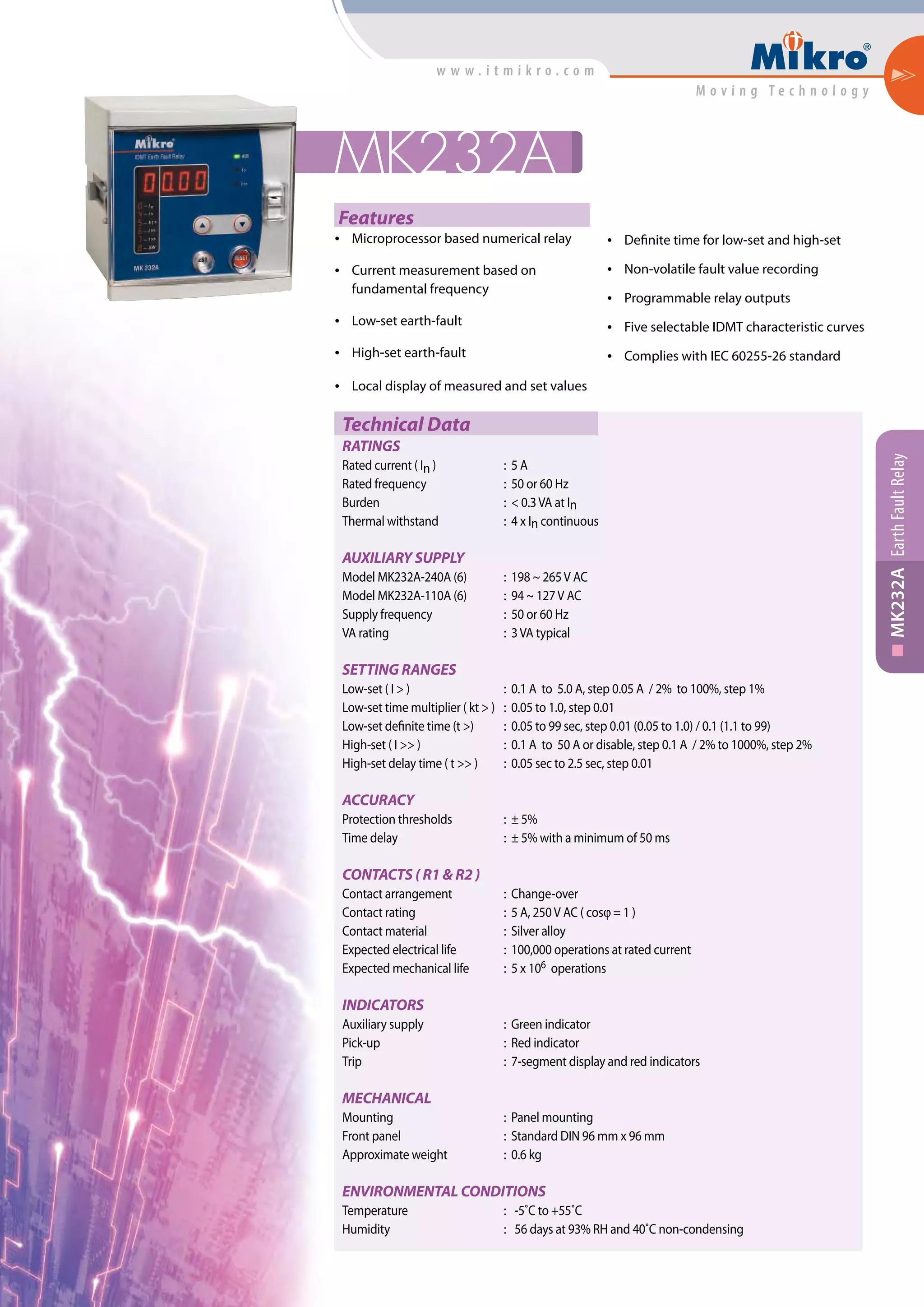 Catalog mikro mikro mk232a-dienhathe.vn