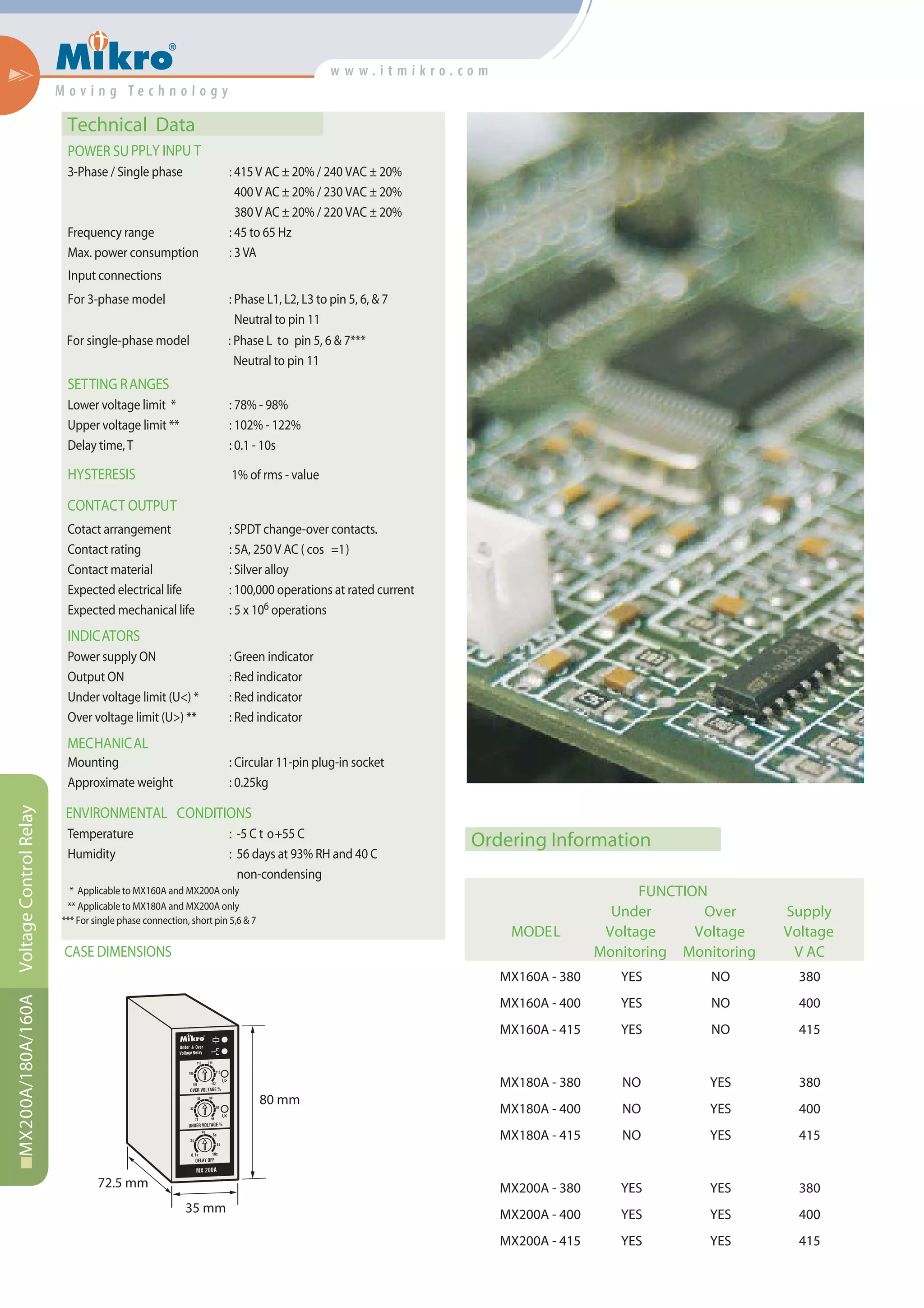 Catalog mikro mikro mx200 | PDF