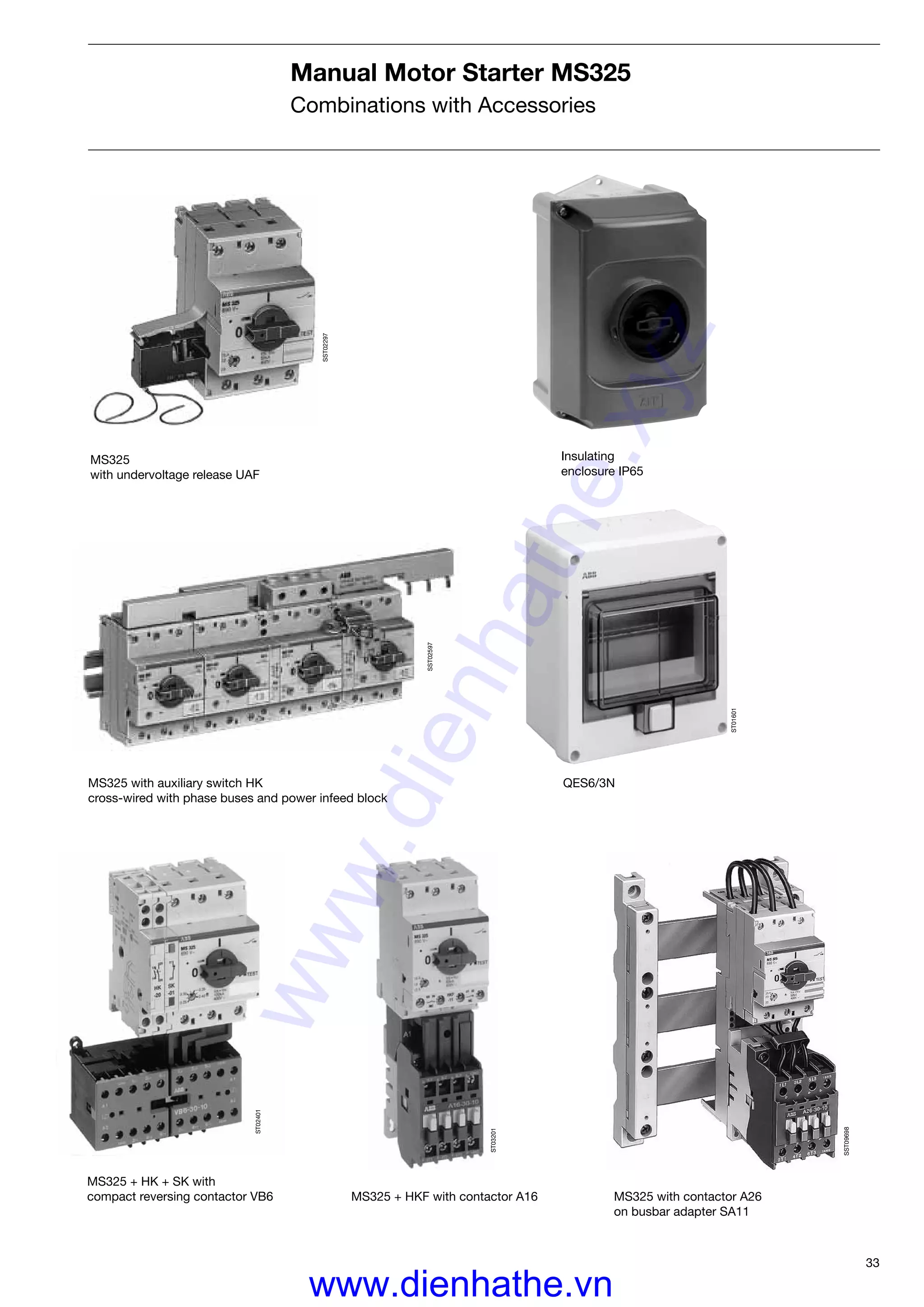 Catalog motor starter abb 2 | PDF