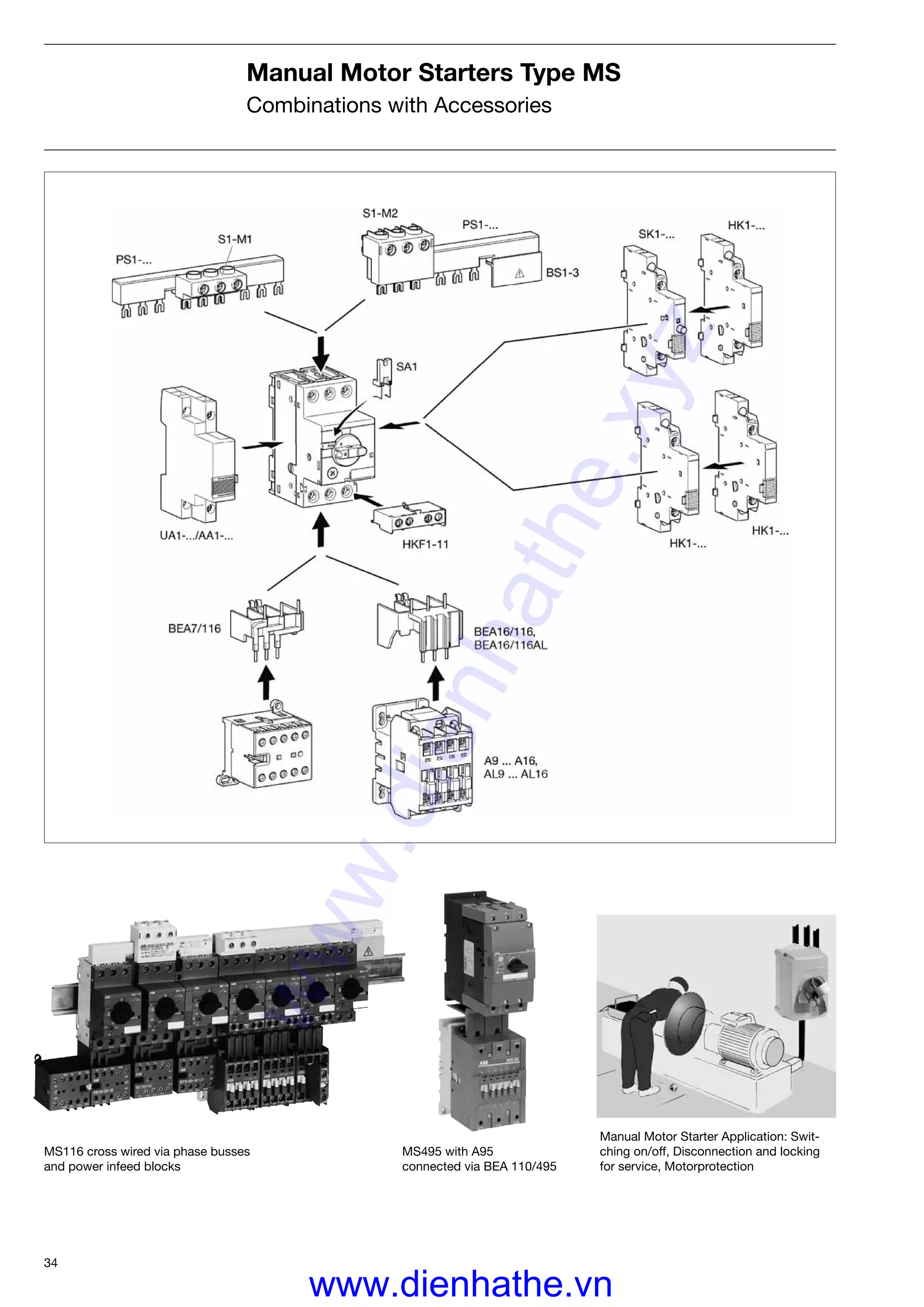 Catalog motor starter abb 2 | PDF