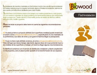 Catalogo BIOWOOD | PPT
