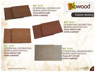 Catalogo BIOWOOD | PPT